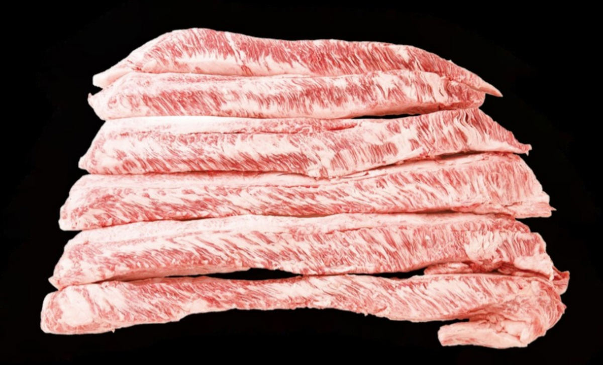 A5 Japanese "Shinshu" Wagyu Nakaochi Kalbi 2.2lbs – Hokkaido Uni Shop