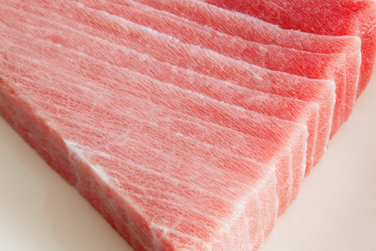 Super Frozen Bluefin Tuna Chu-Toro (Sashimi Quality) 1.0lb – Hokkaido ...
